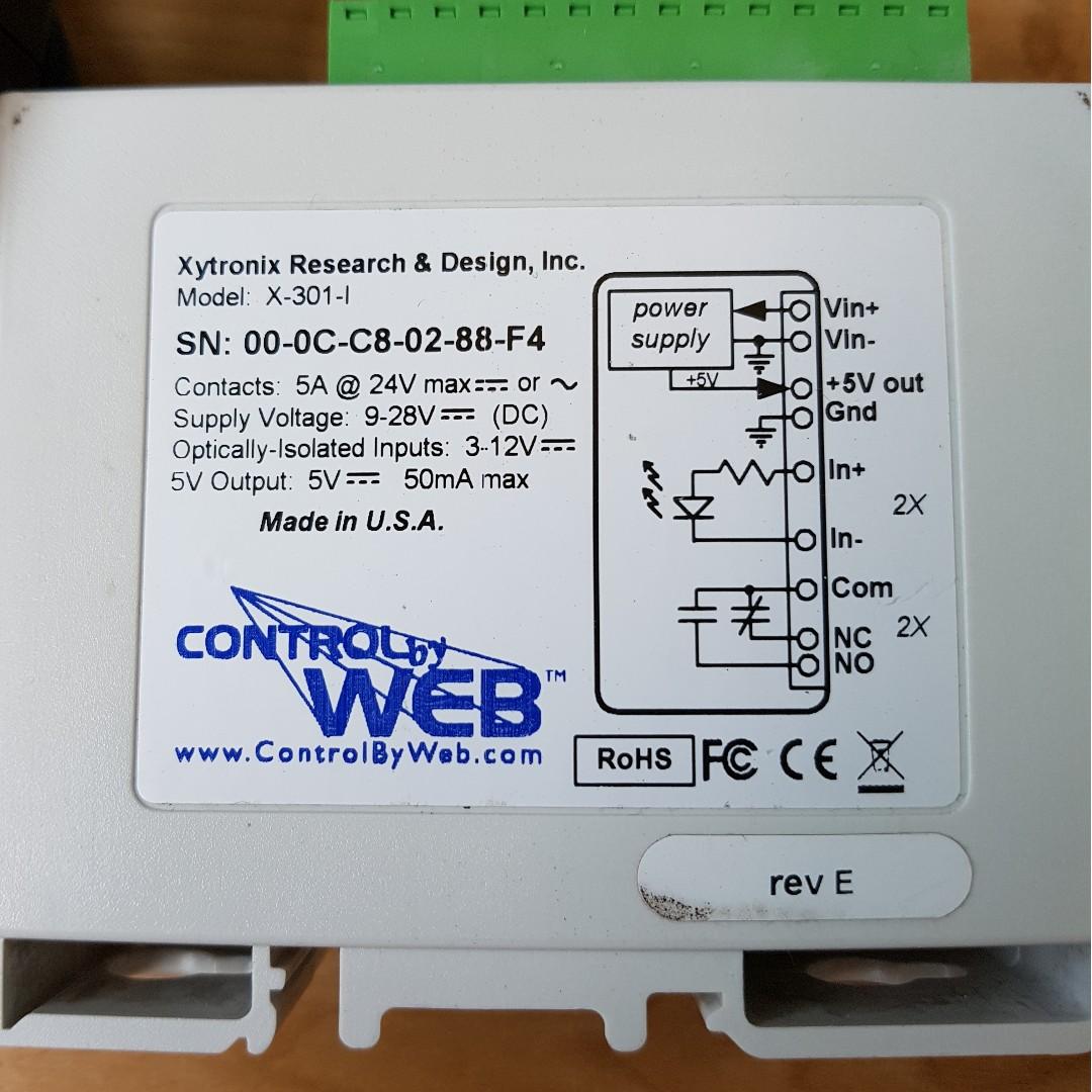 X-301 WebRelay-Dual™ | Remote Relay Controller & Event Scheduler - IOT ...