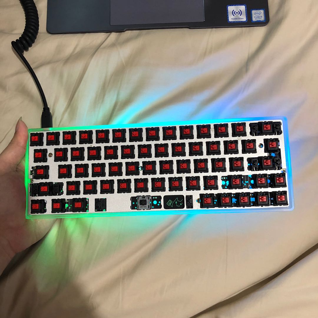XD60 Mechanical keyboard With rgb underglow, Computers & Tech, Parts ...
