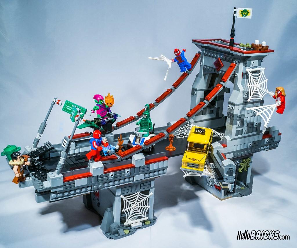 76057 Lego Spider-Man Web Warriors Ultimate Bridge Battle, Hobbies ...