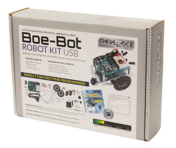 Boe-Bot Robot Kit by Parallax, Hobbies & Toys, Toys & Games on Carousell