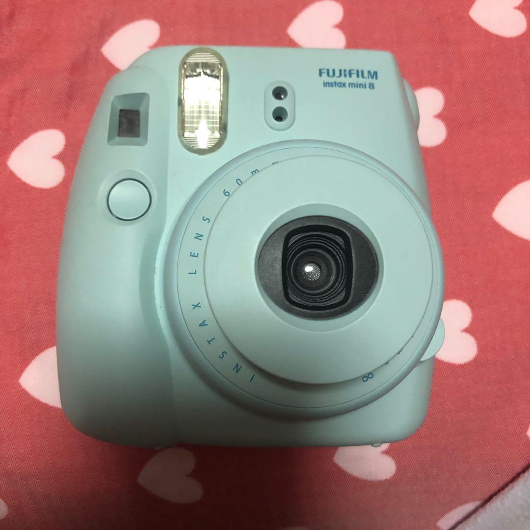 ️SOLD ️ Fujifilm Instax Mini 8 Light Blue Polaroid Instant Camera ...