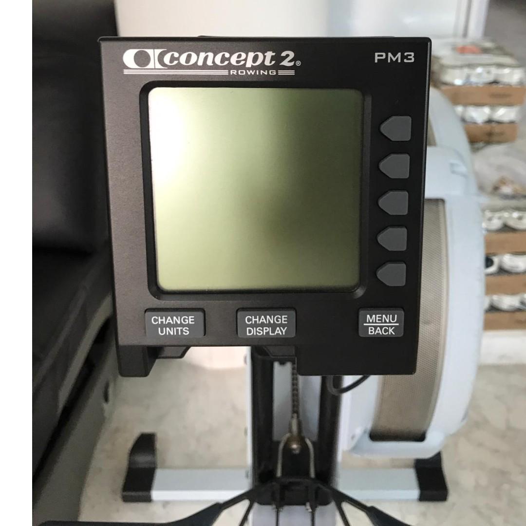 Concept 2 Rower Rowing Machine Model D PM3, Sports Equipment, Exercise ...