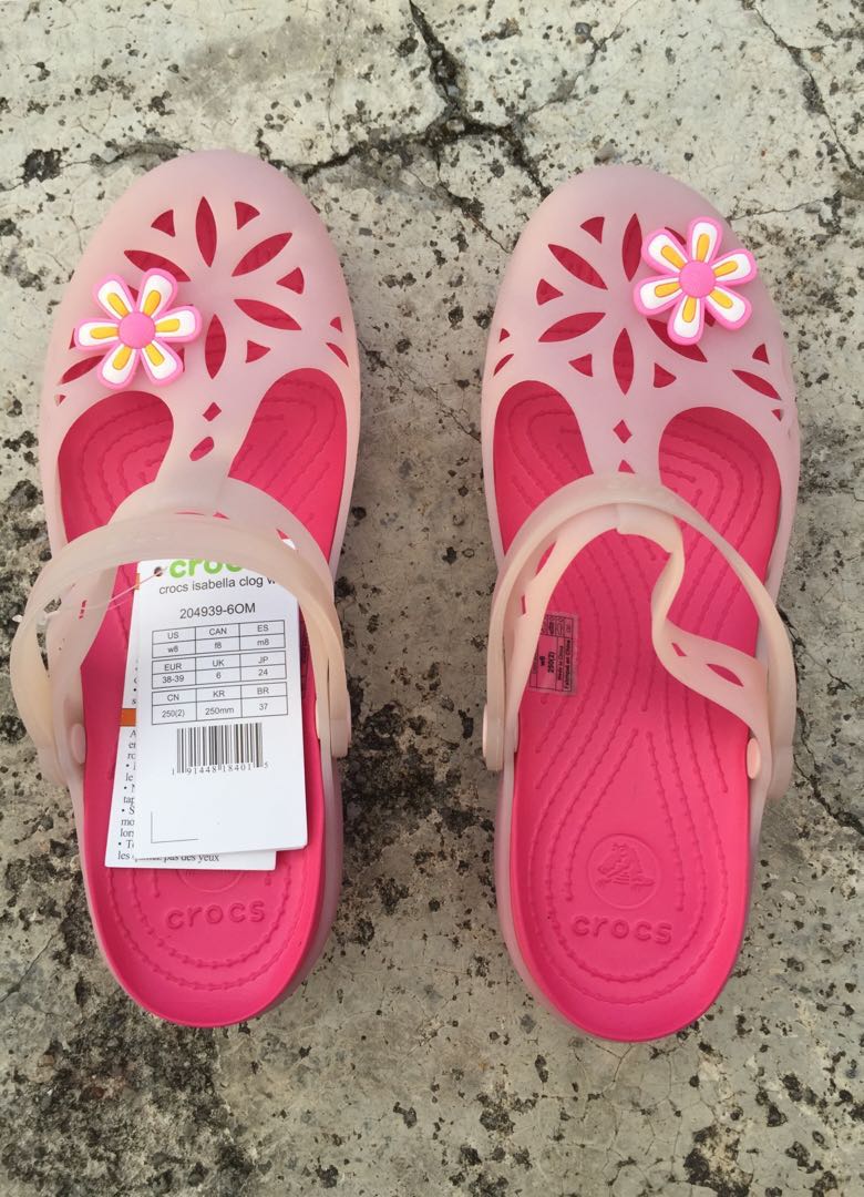 Crocs Isabella, Women's Fashion, Footwear, Sandals on Carousell