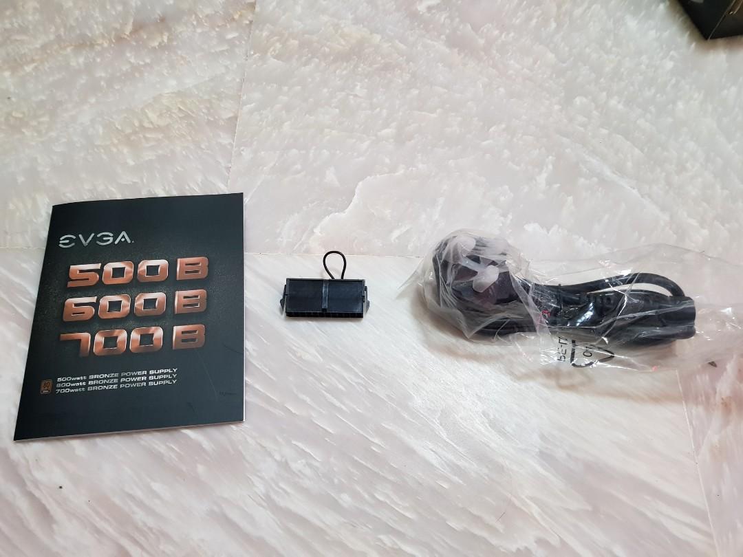 EVGA 500B PSU, Computers & Tech, Parts & Accessories, Networking on ...