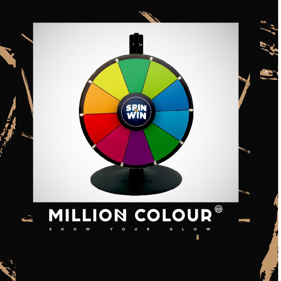 Fortune Wheel Stand / Roda Impian stand / Spin Win Stand ...