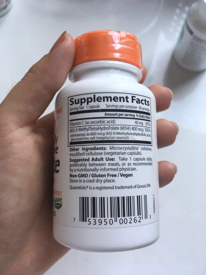 Free Folate Vitamin #EndgameYourExcess, Health & Nutrition, Health ...