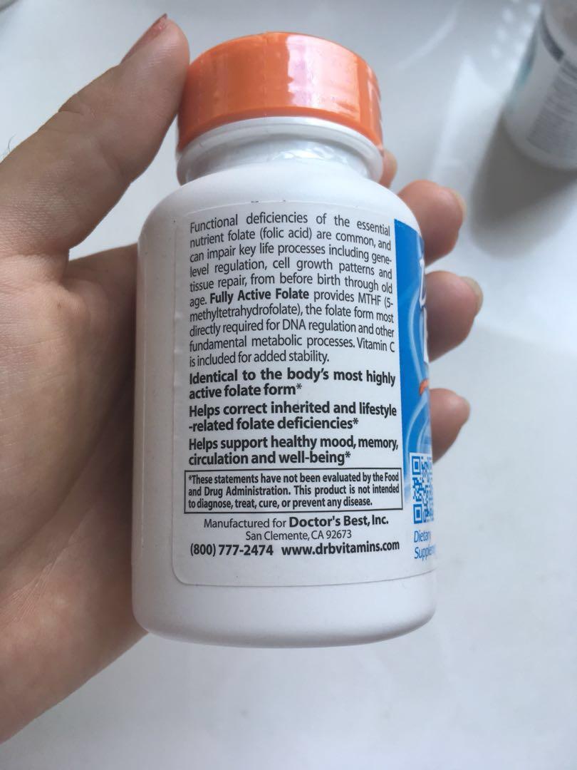 Free Folate Vitamin #EndgameYourExcess, Health & Nutrition, Health ...