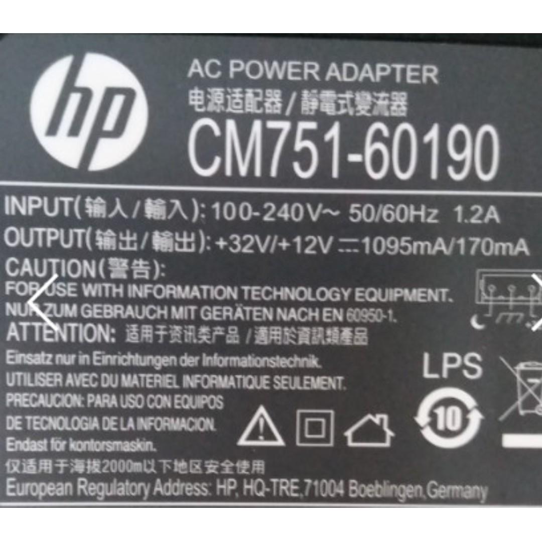 hp printer power supply , Computers & Tech, Printers, Scanners ...