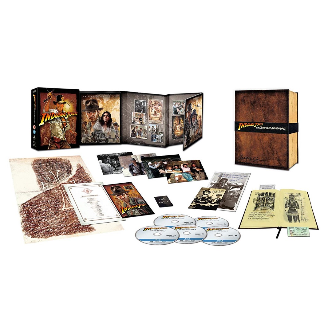 Indiana Jones 4 Film Limited Edition Blu-ray Boxset Not 4K, Hobbies ...
