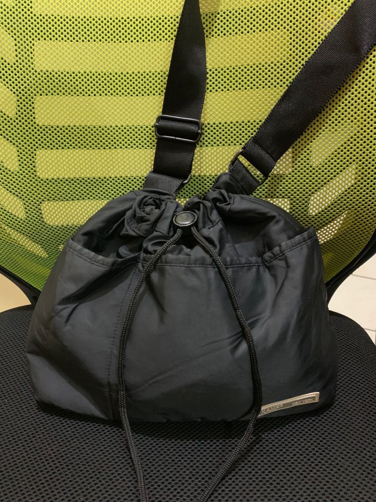Kamp new york drawstring sling bag, Women's Fashion, Bags & Wallets ...