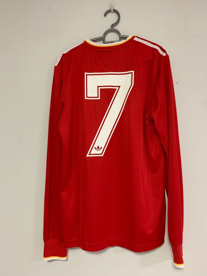 Liverpool FC LFC Adidas Originals Reissue Kenny Dalglish Number 7 Long ...