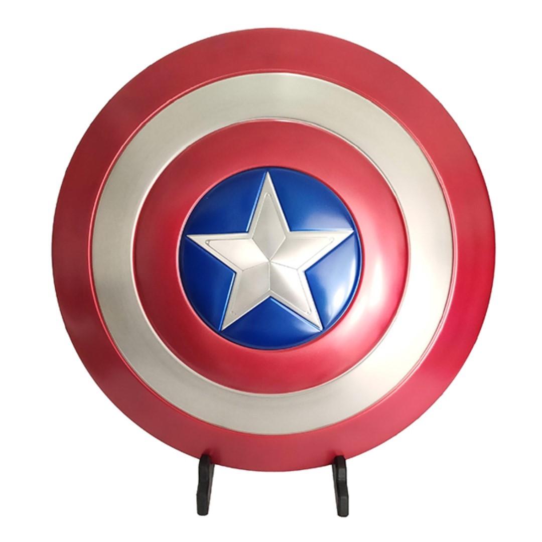Marvel The Avengers - Captain America Metal Shield with Display Stand ...