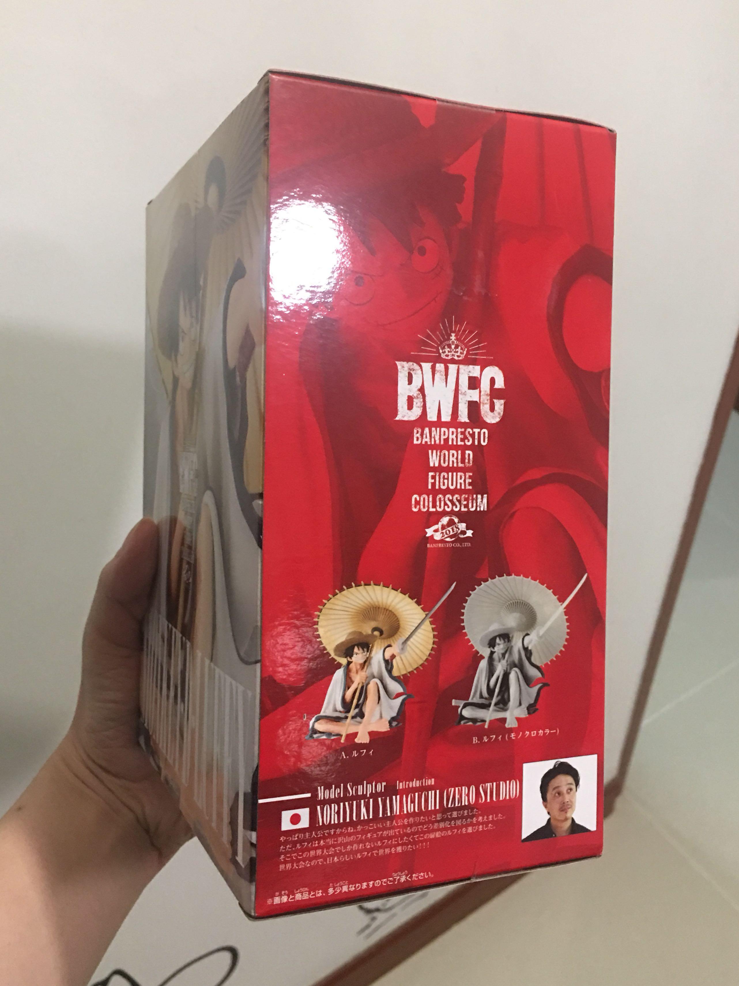 One Piece BWFC Umbrella Kimono Monkey D Luffy Figure, Hobbies & Toys, Toys & Games on Carousell