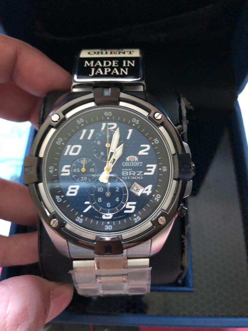 Orient Subaru BRZ limited edition, Luxury, Watches on Carousell