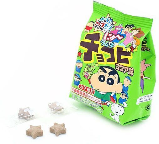 Orion Crayon Shin-Chan Ramune Chokobi Cocoa Flavor, Food & Drinks ...