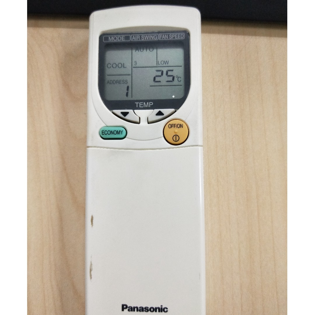 Panasonic Aircon Remote Control New replacement, TV & Home Appliances ...