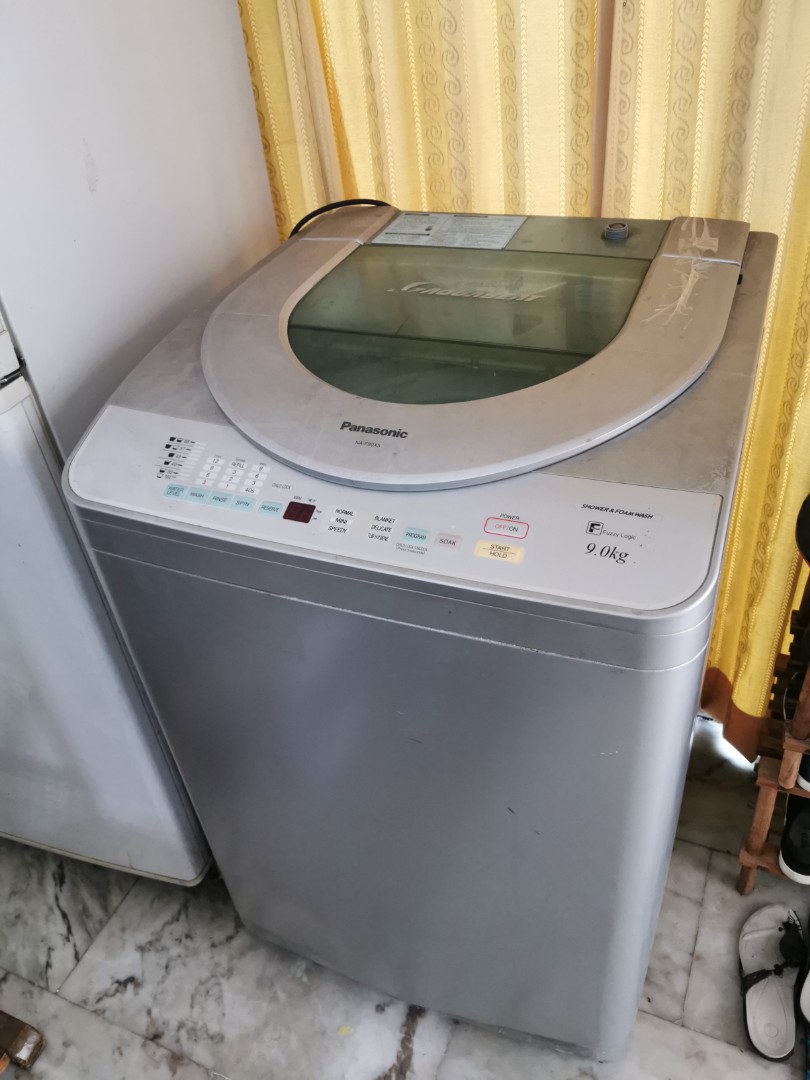 Panasonic Washing Machine NA-F90X5, TV & Home Appliances, Washing ...