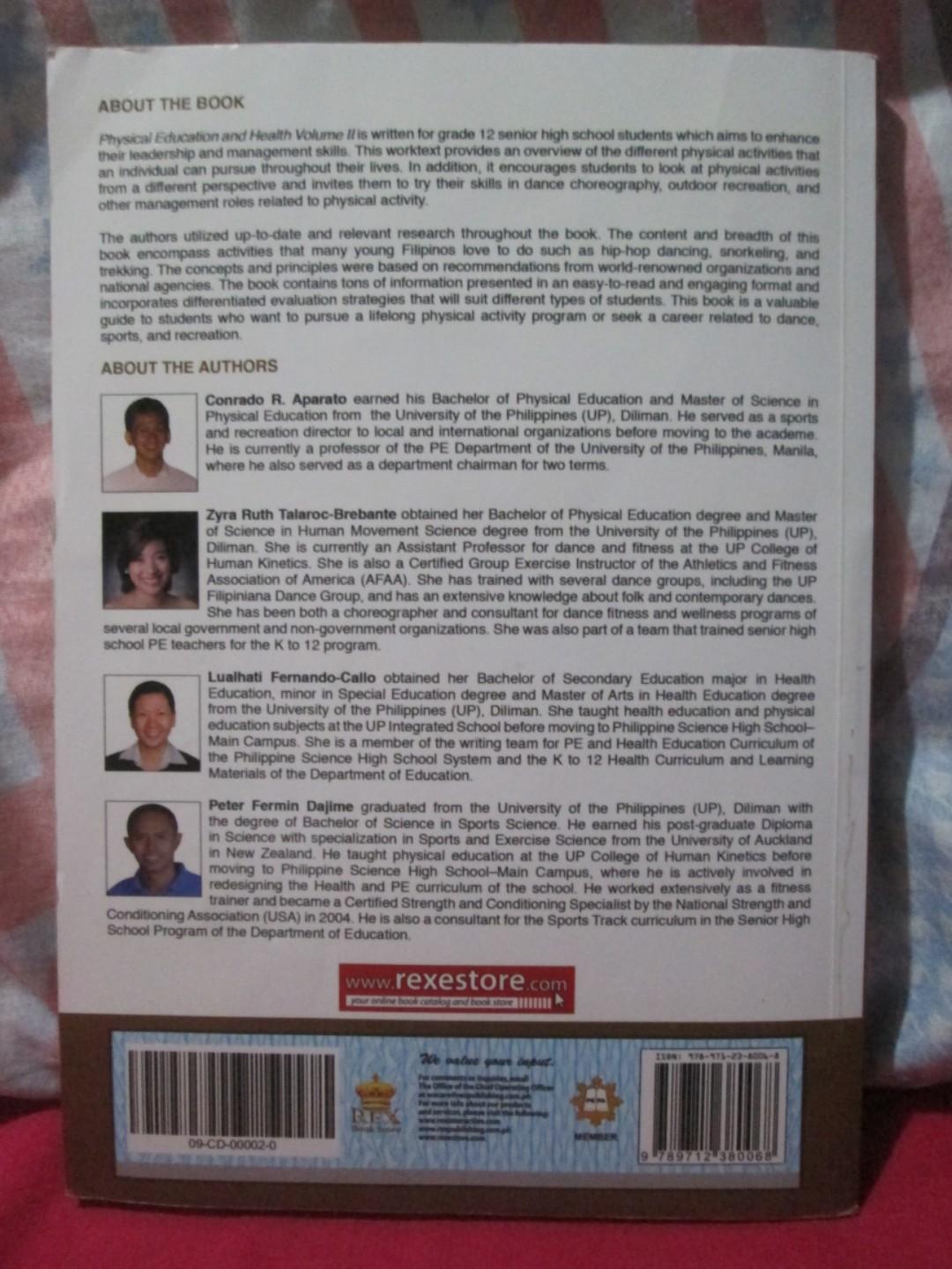 Physical Education and Health Volume 2, Hobbies & Toys, Books ...