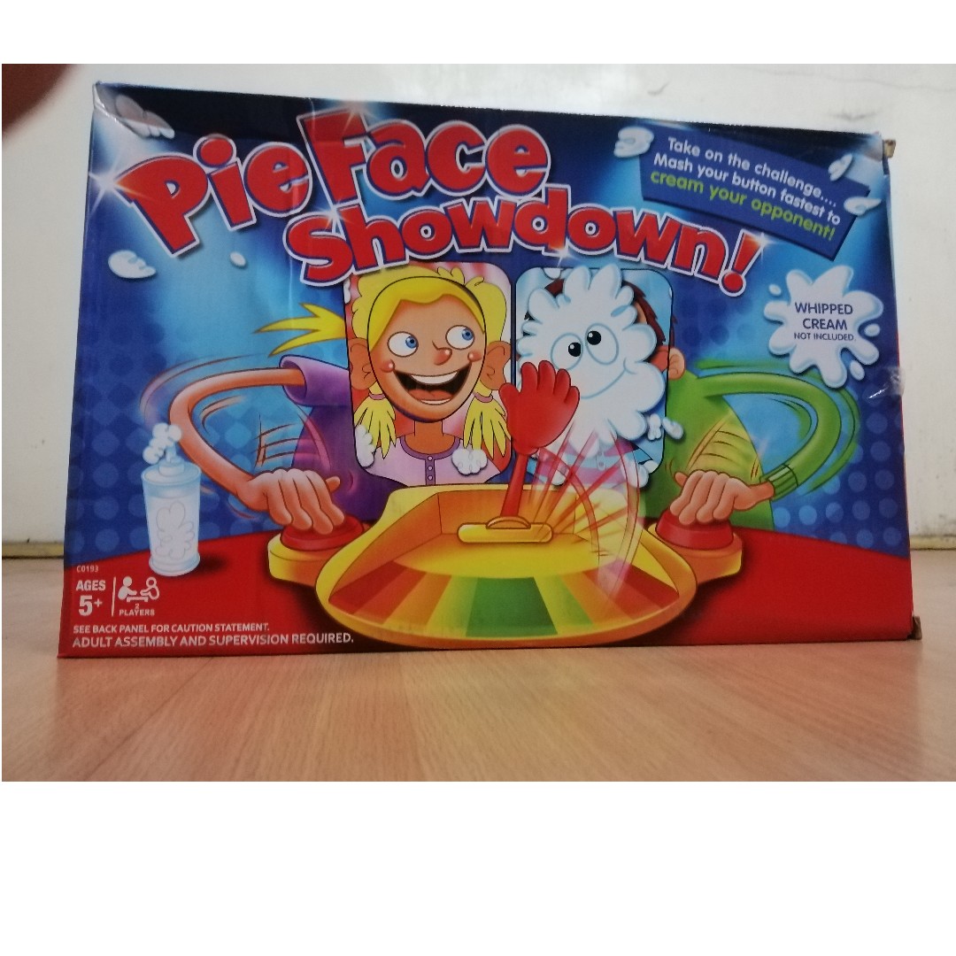 Pie Face Showdown, Hobbies & Toys, Toys & Games on Carousell