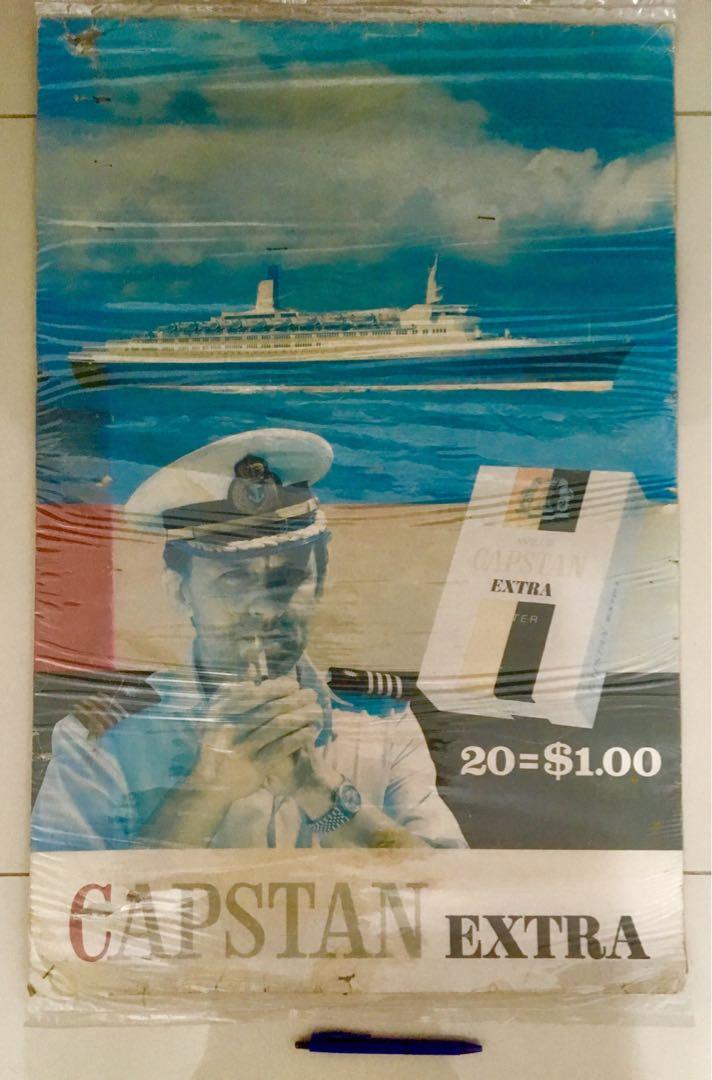 Poster rokok Capstan, Hobbies & Toys, Collectibles & Memorabilia ...