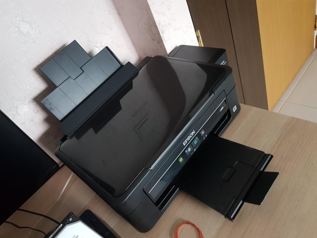 Epson L360 Ink Tank Printer Scanner - Most Economical, Computers & Tech ...
