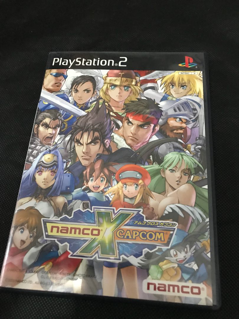 PS2 NAMCO x CAPCOM, 電子遊戲, 電子遊戲, PlayStation - Carousell