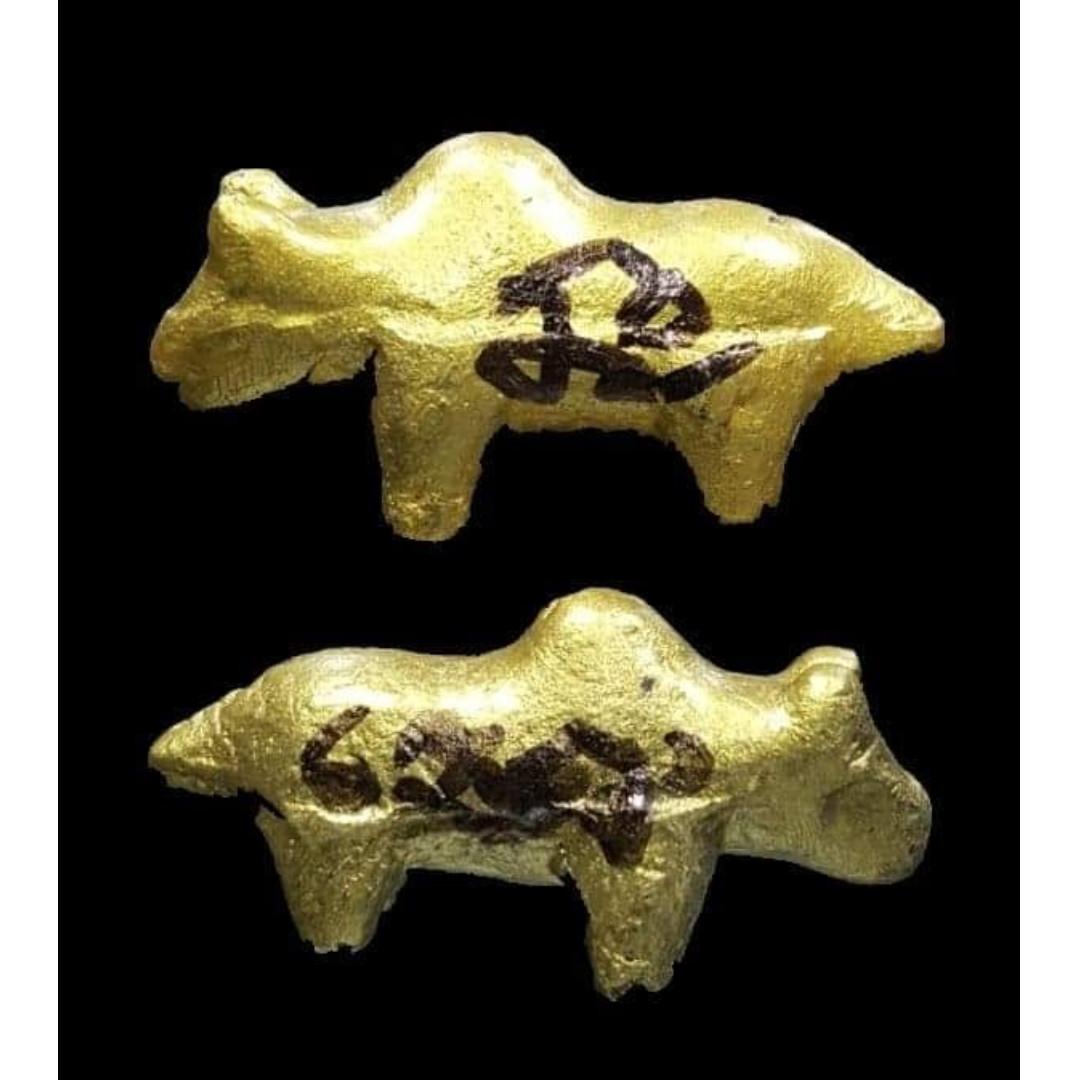 Rare Magical Bull Amulet or Wua Thanu (วัวธนู) 法力护主强弩神牛 💥（ 护主弓箭牛 ) วัว ...