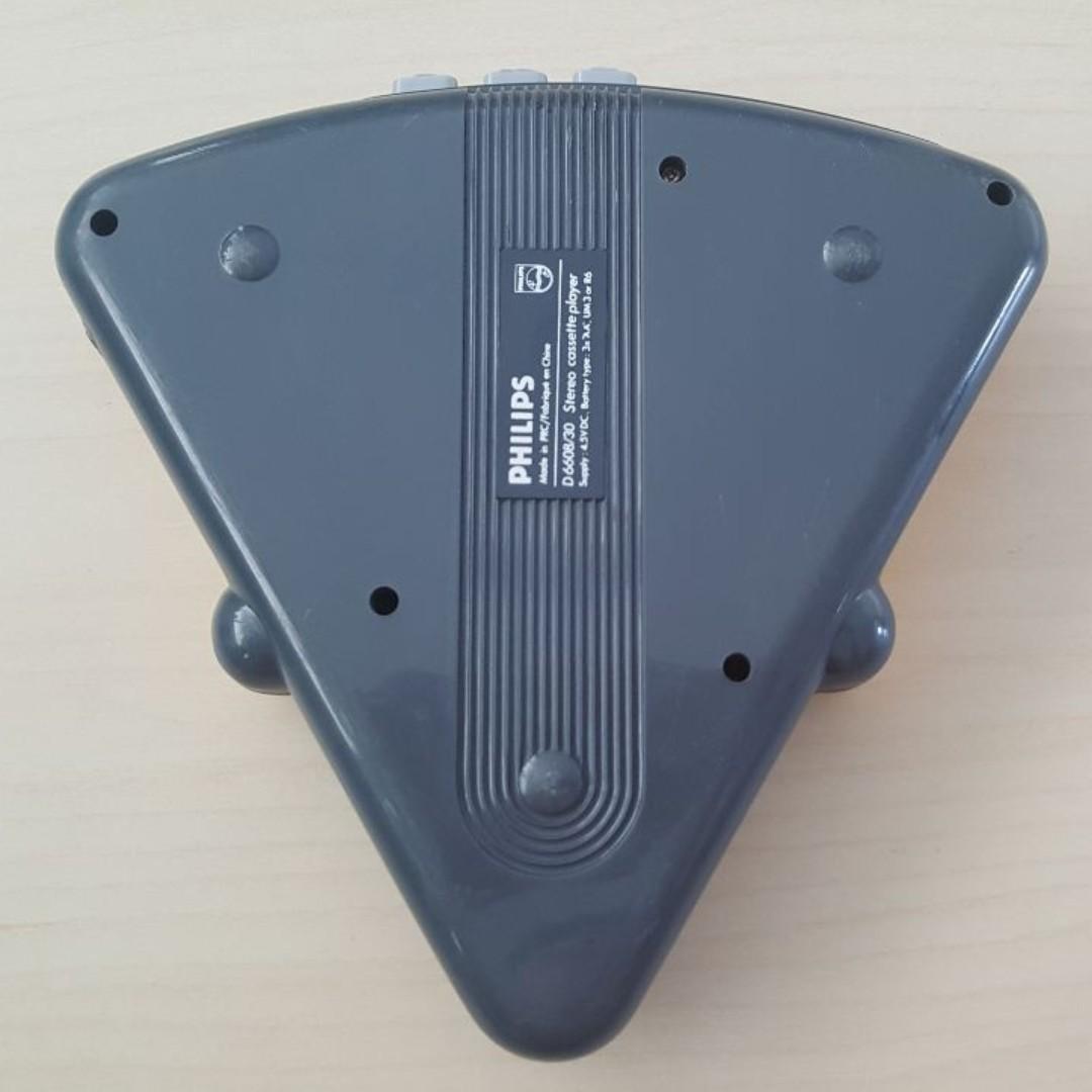 RARE Vintage Philips Cassette Player Moving Sound D6608/30 In Excellent ...