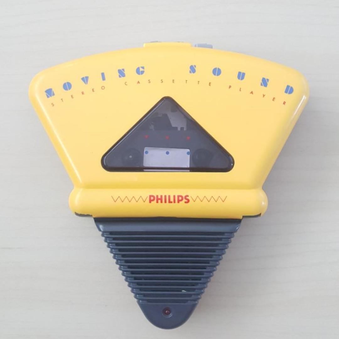 RARE Vintage Philips Cassette Player Moving Sound D6608/30 In Excellent ...