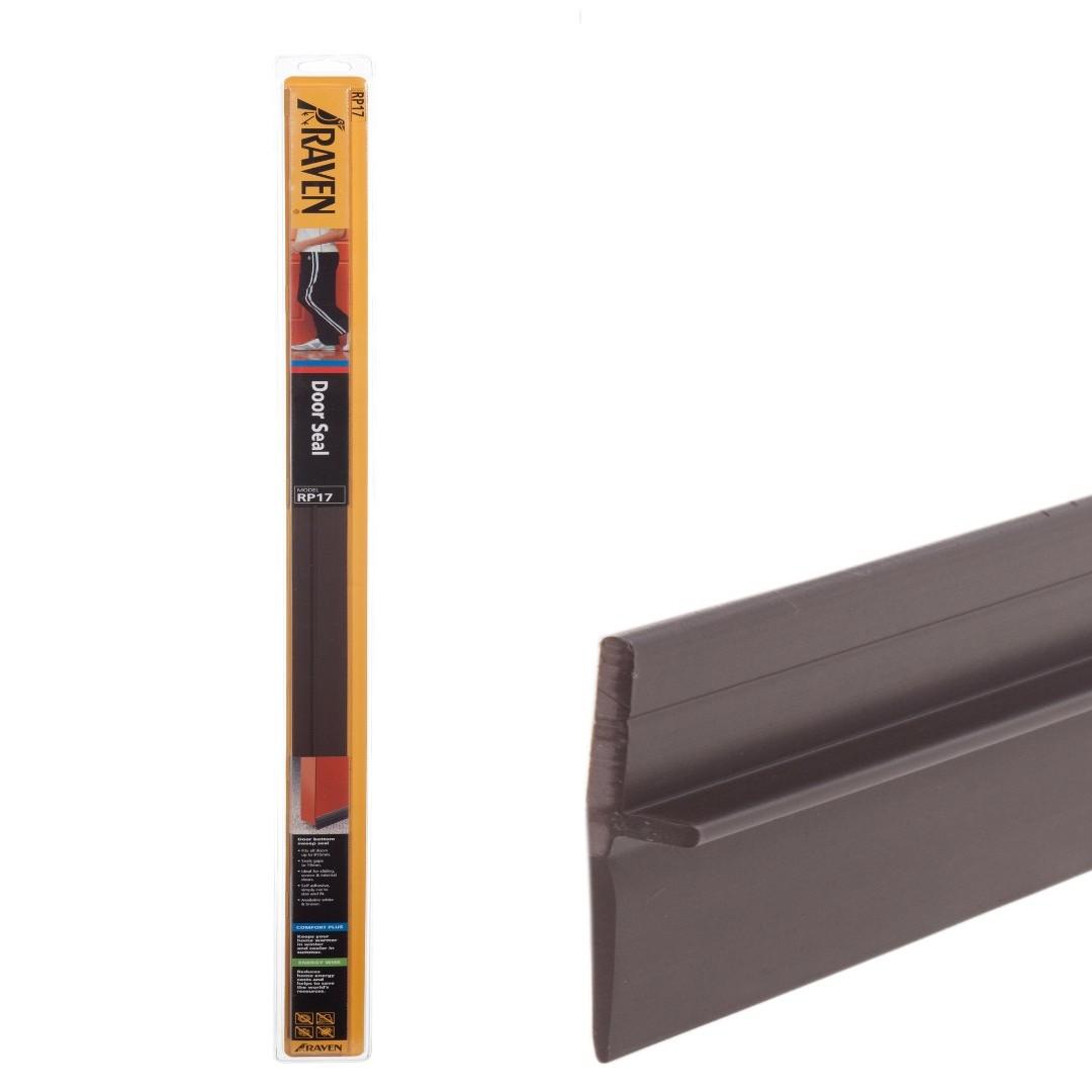 Raven, Door Bottom Seal, RP17, 915mm, Brown, Furniture, Others on Carousell