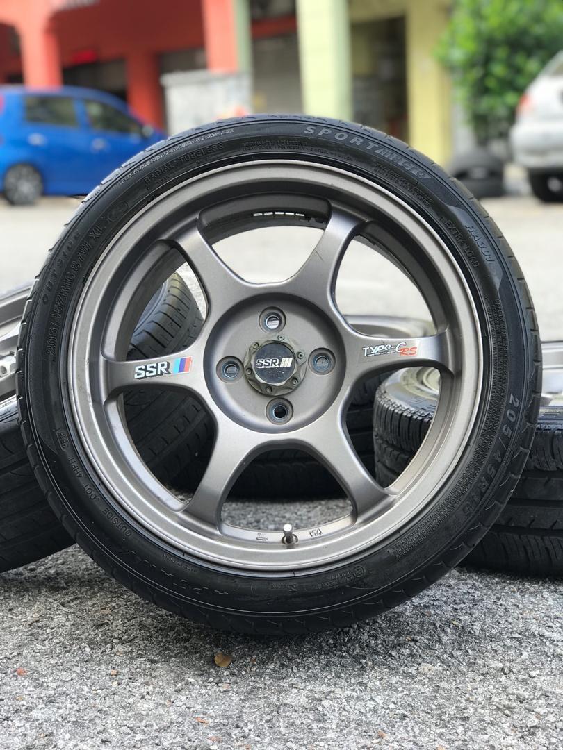 SSR TYPE C 16 INCI, Auto Accessories on Carousell