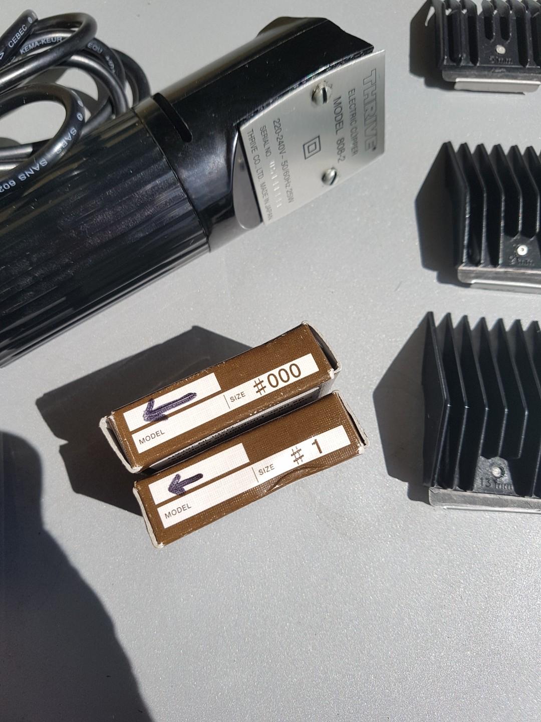 Thrive Japan Electric Hair Clippers 220V, Beauty & Personal Care, Men's ...