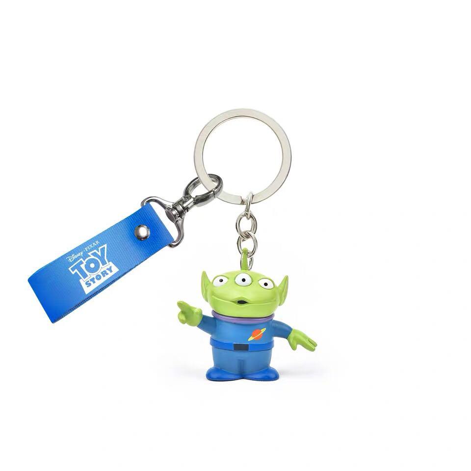 TOY STORY 4 ALIENS Buzz Lightyear Woody FIGURES FIGURINE KEYCHAIN ...
