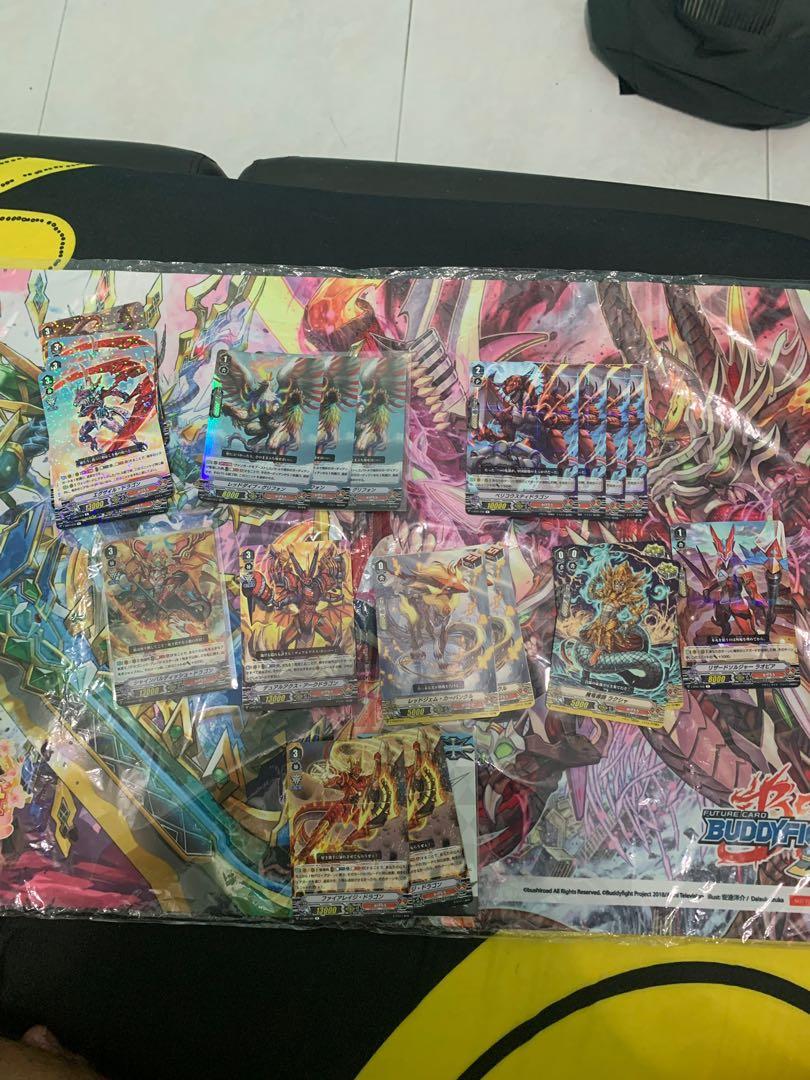 WTS Vanguard Kagero Dragonic Blademaster Deck, Hobbies & Toys, Toys ...