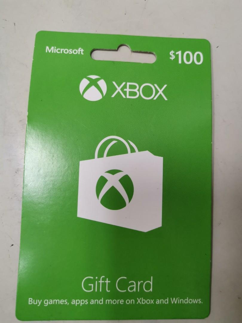 Xbox gift card, Video Gaming, Gaming Accessories, Game Gift Cards ...