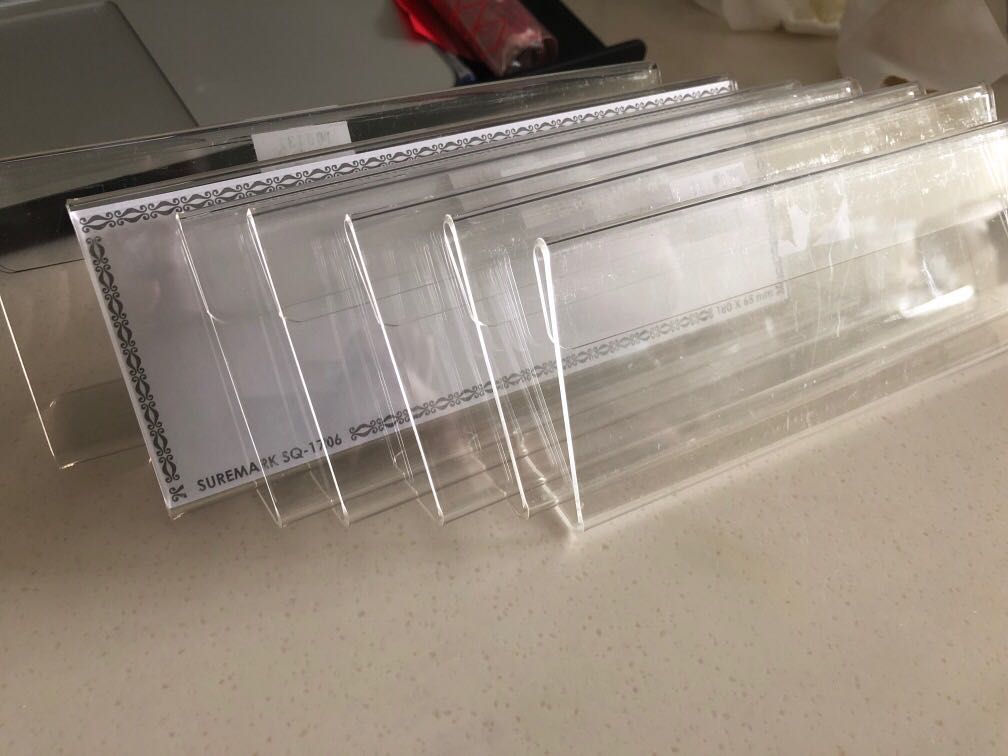 Acrylic name placeholder, Everything Else on Carousell