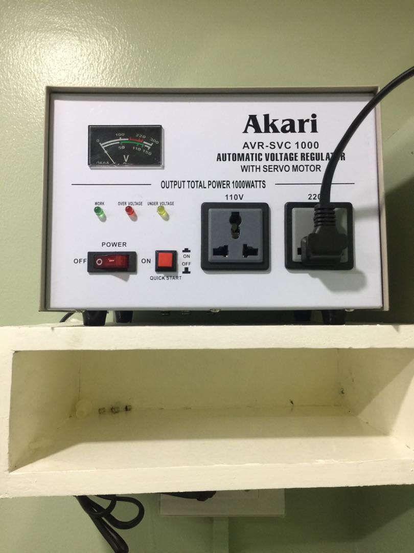 Akari AVR (automatic voltage regulator), Furniture & Home Living ...