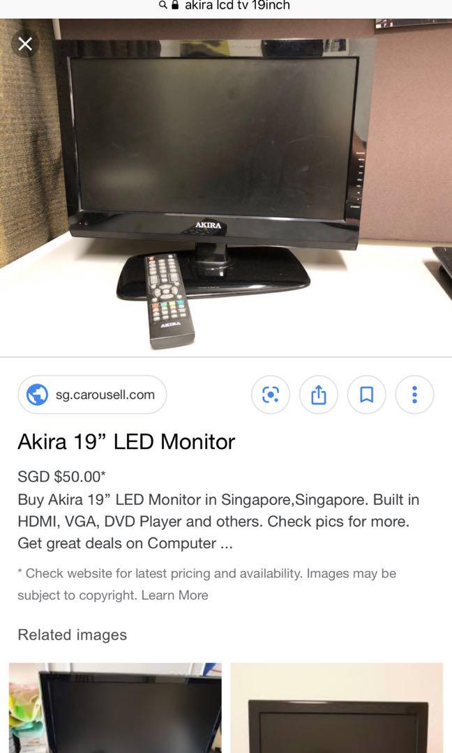 Akira LCD TV, TV & Home Appliances, TV & Entertainment, TV on Carousell
