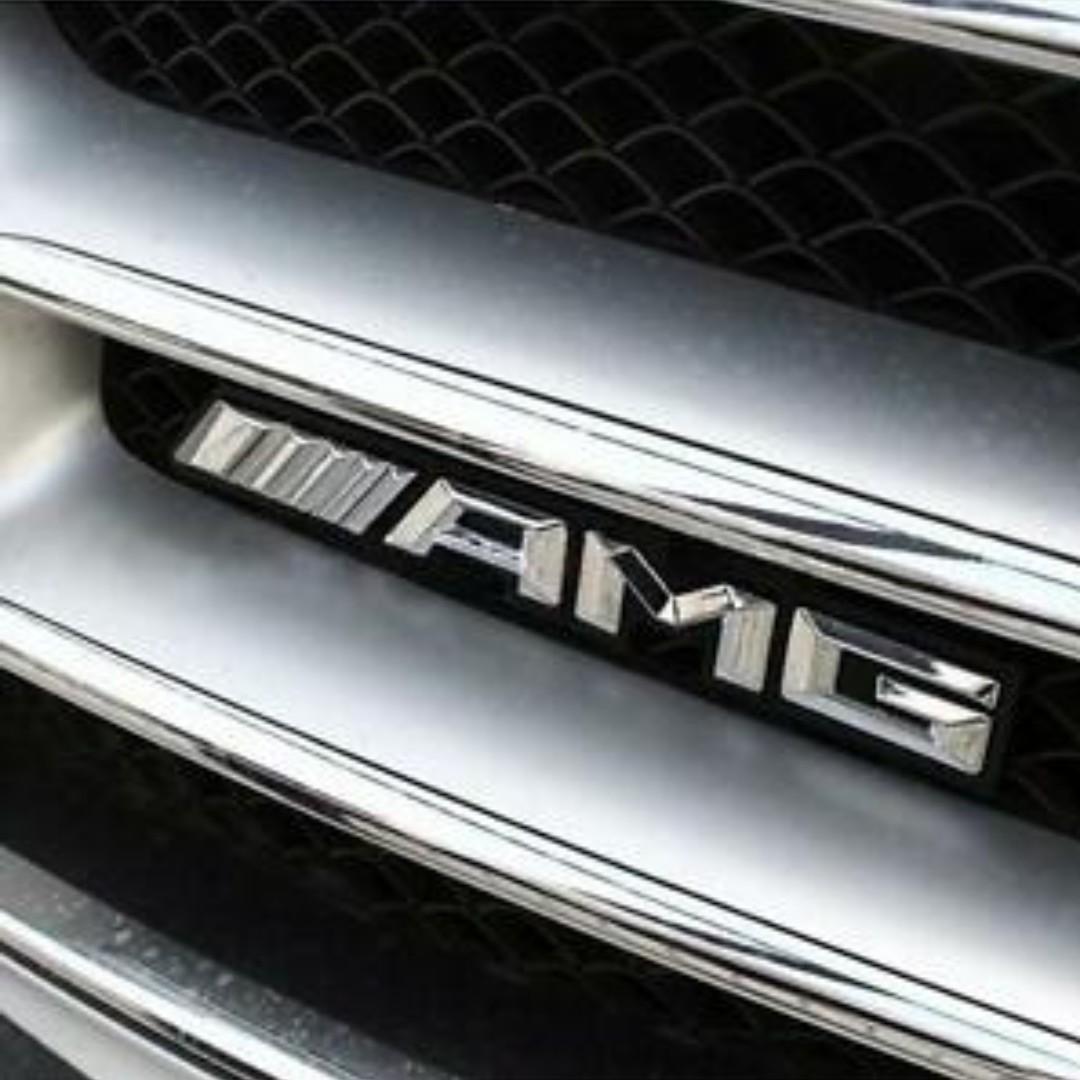 AMG Grille Emblem, Auto Accessories on Carousell