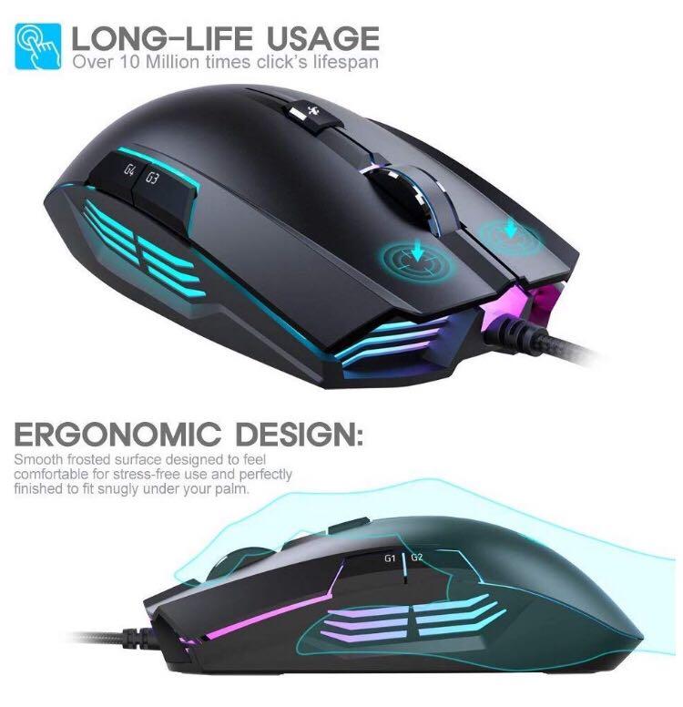 Blade Hawks GM-X5 Gaming Mouse, Computers & Tech, Parts & Accessories ...