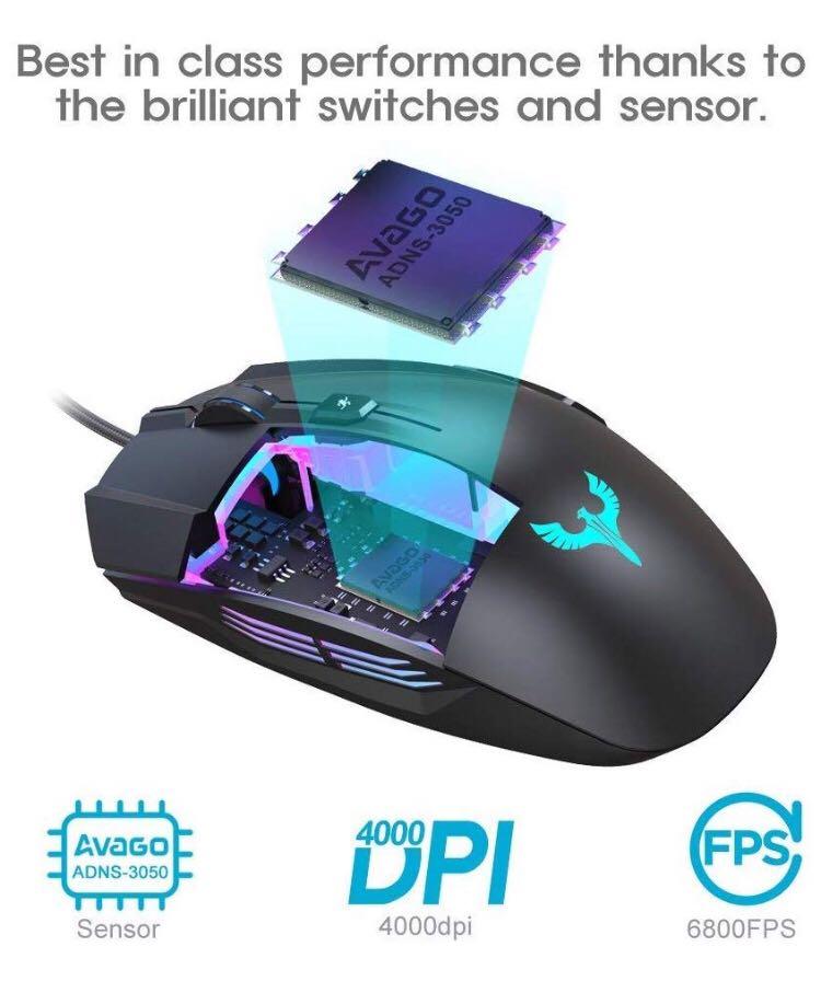 Blade Hawks GM-X5 Gaming Mouse, Computers & Tech, Parts & Accessories ...