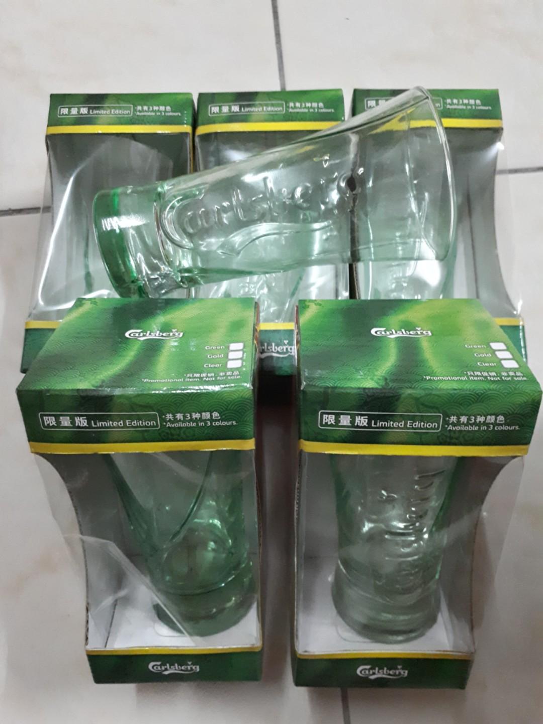 Carlsberg limited edition glass, Furniture & Home Living, Home Decor ...