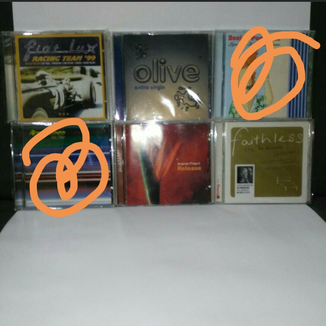 CD albums (pre-owned) Olive Alex Reece Ananda Project Faithless DeeJay ...