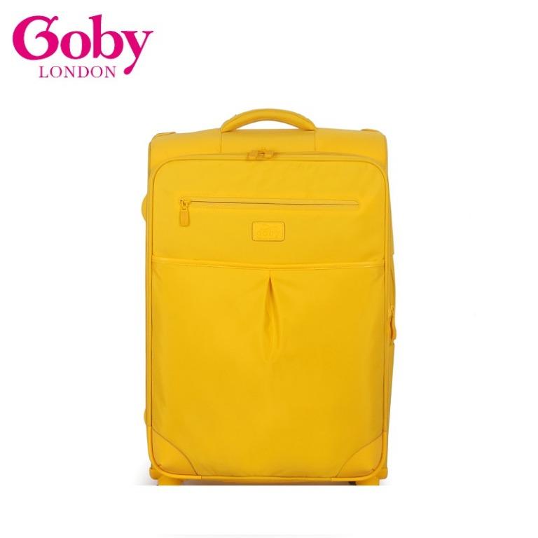 Goby London S251 Classic Collection 2 Wheel Casual Nylon Luggage ...