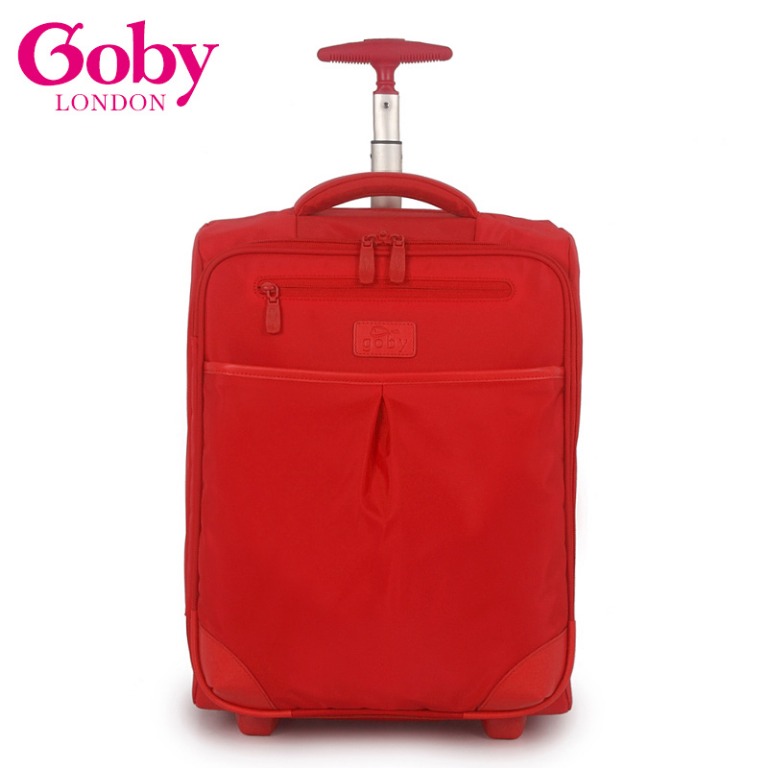 Goby London S251 Classic Collection 2 Wheel Casual Nylon Luggage ...