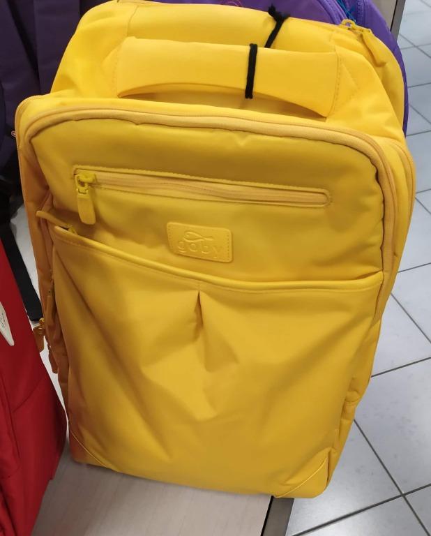 Goby London S251 Classic Collection 2 Wheel Casual Nylon Luggage ...
