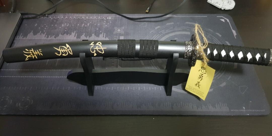 Honour Black miniature japanese sword, Hobbies & Toys, Memorabilia ...