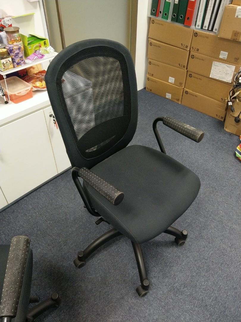 Ikea Flintan office chairs, Furniture, Tables & Chairs on Carousell