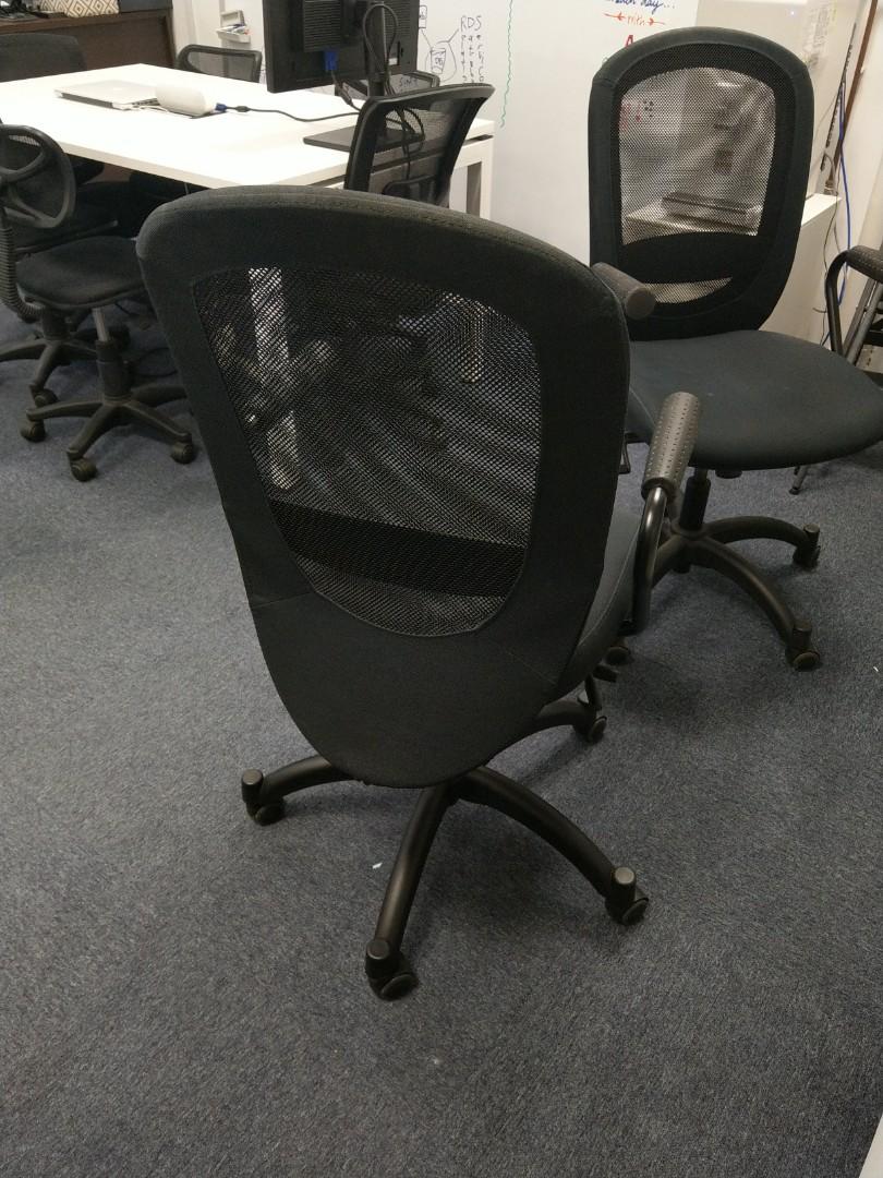 Ikea Flintan office chairs, Furniture, Tables & Chairs on Carousell