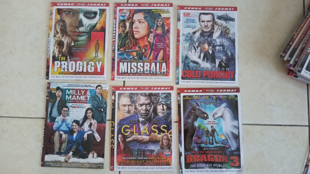 Kaset Dvd box office sebut semua judul saya punya, Musik & Media, CD ...